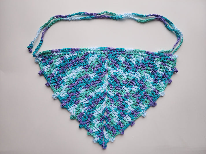 Waterlily Simple Bandana – Daybreak Knots and Knits